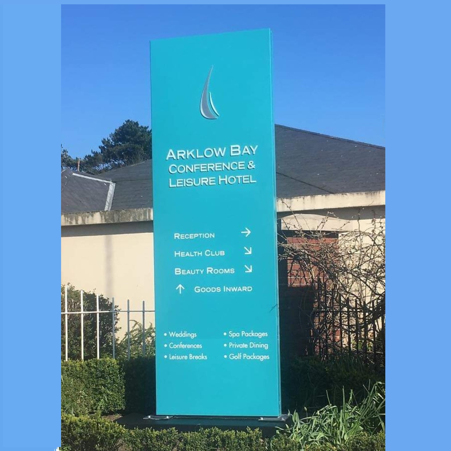 Portrait Totem With Lit Push Throughs | admedium